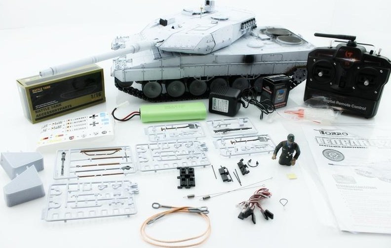 Купить Радиоуправляемый танк Taigen 1к16 Leopard 2 A6 UN (TG3889-1B-UN-IR)